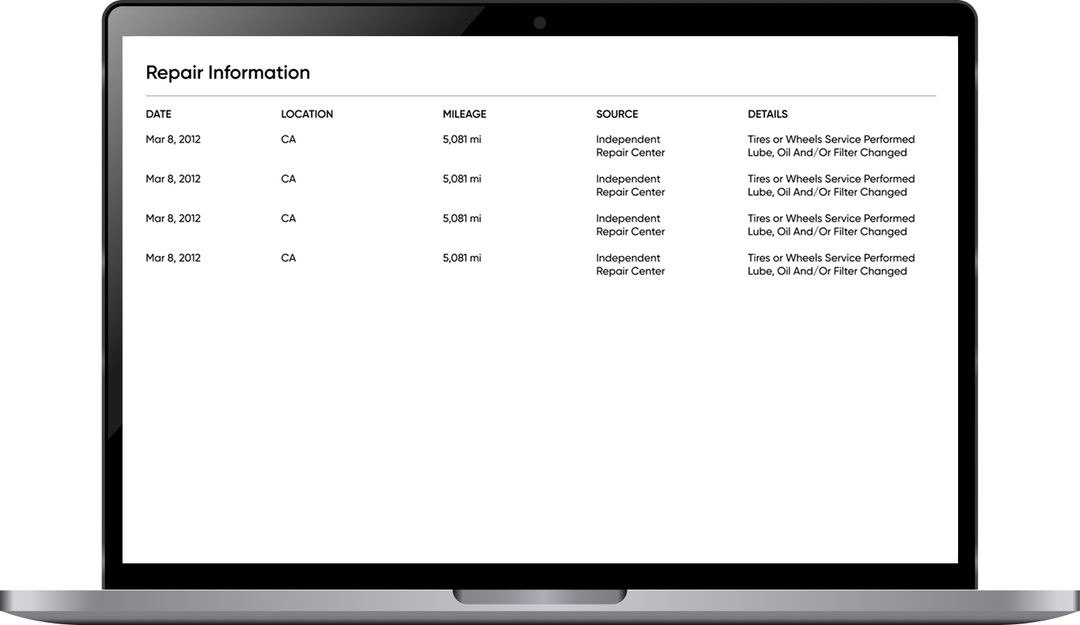Vehicle History Report | Check Ownership, Odometer & Accident Records